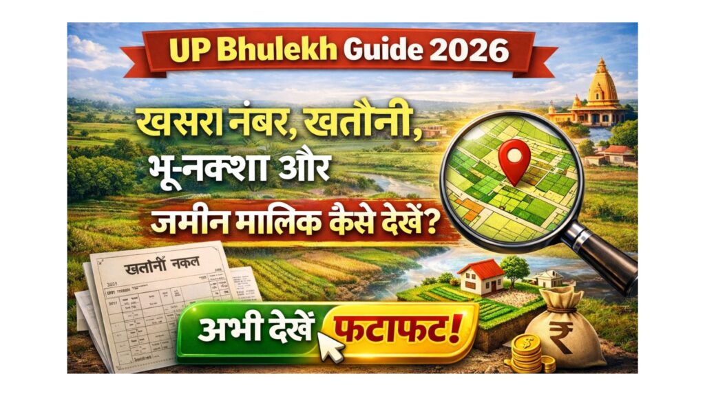 eKhasra UP 2026: खसरा और खतौनी में क्या अंतर है? पूरी जानकारी