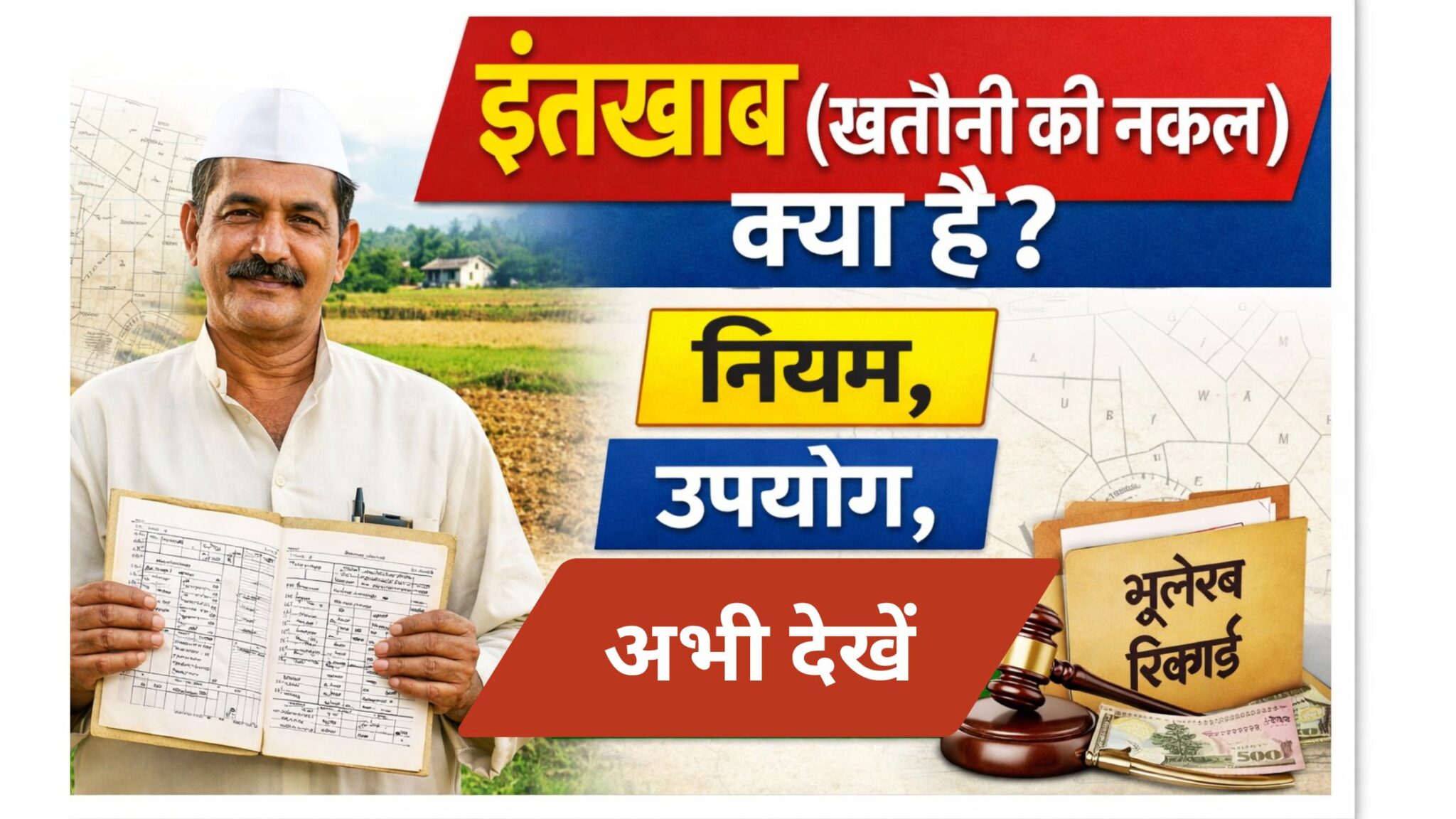 eKhasra UP 2026: खसरा और खतौनी में क्या अंतर है? पूरी जानकारी